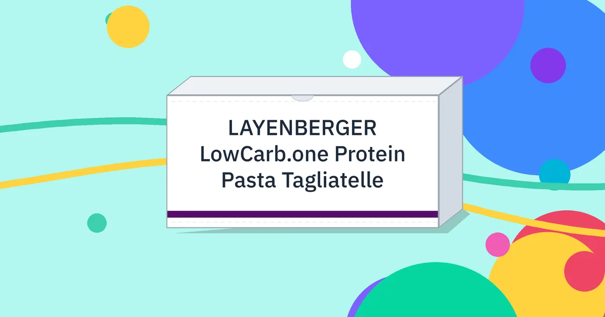 Symbolbild: Packung mit der Aufschrift LAYENBERGER LowCarb.one Protein Pasta Tagliatelle (PZN 11548480) – Verfügbarkeit und Bezug in Apotheken in Frankfurt am Main
