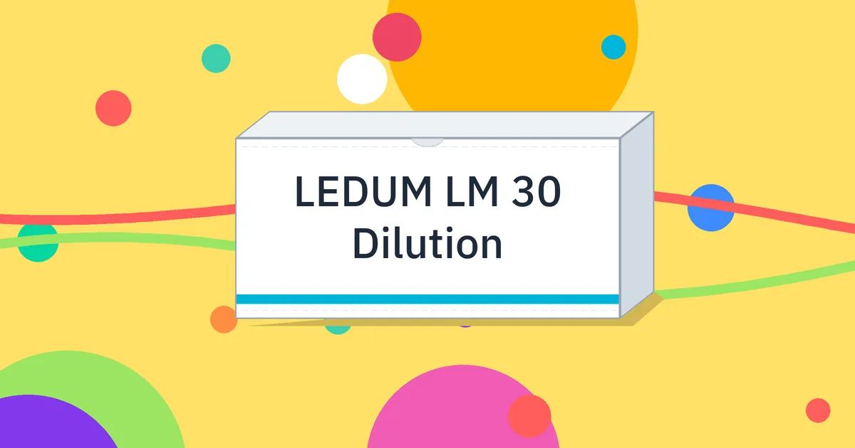 Symbolbild: Packung mit der Aufschrift LEDUM LM 30 Dilution (PZN 03505002) – Verfügbarkeit und Bezug in Apotheken in Frankfurt am Main
