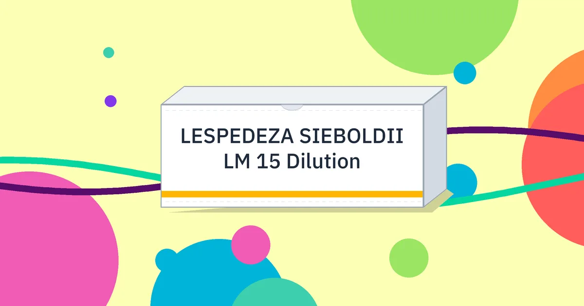 Symbolbild: Packung mit der Aufschrift LESPEDEZA SIEBOLDII LM 15 Dilution (PZN 13527803) – Verfügbarkeit und Bezug in Apotheken in Frankfurt am Main