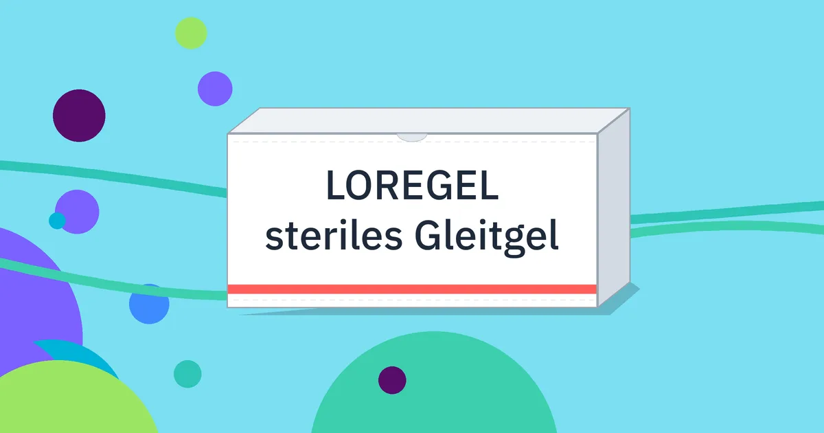 Symbolbild: Packung mit der Aufschrift LOREGEL steriles Gleitgel (PZN 19830201) – Verfügbarkeit und Bezug in Apotheken in Frankfurt am Main