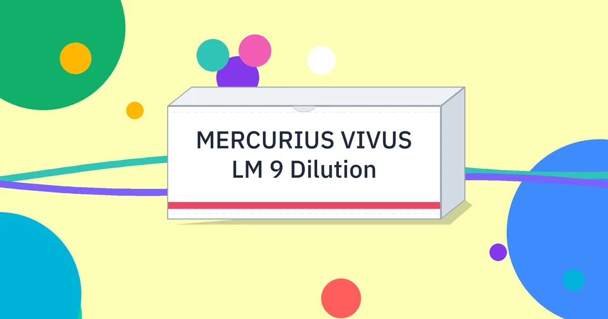 Symbolbild: Packung mit der Aufschrift MERCURIUS VIVUS LM 9 Dilution (PZN 12954963) – Verfügbarkeit und Bezug in Apotheken in Frankfurt am Main