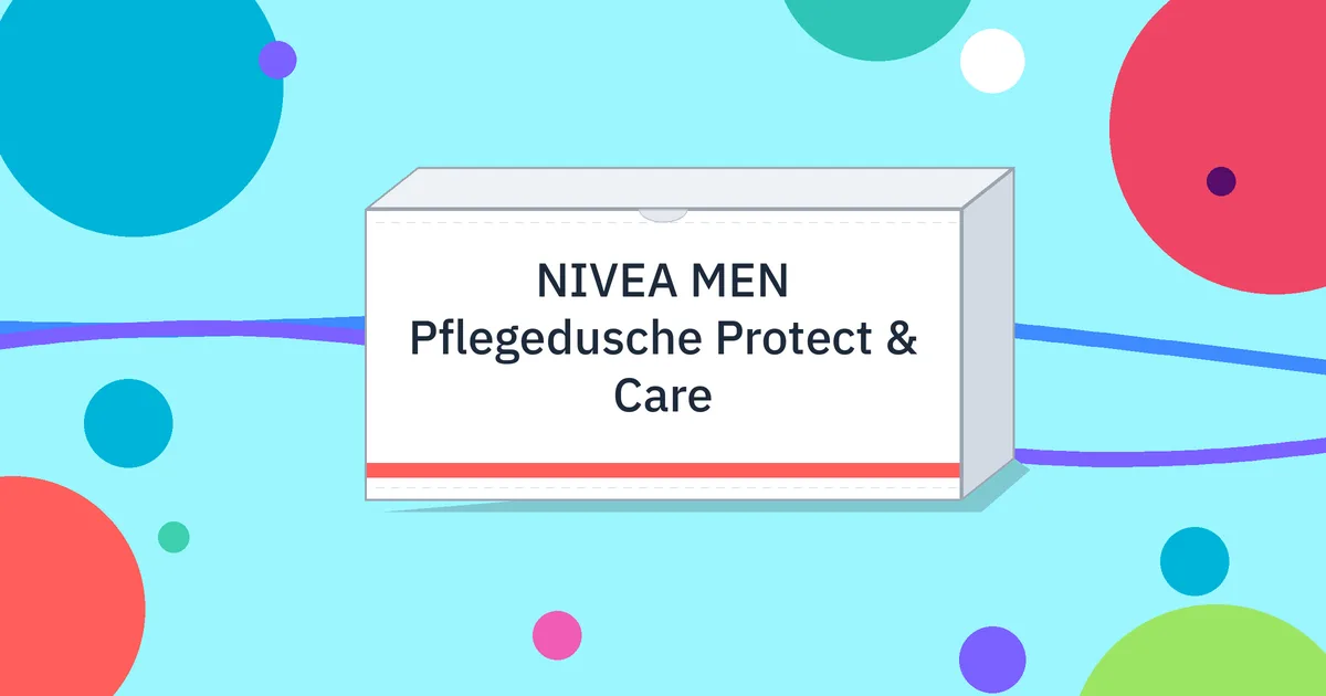 Symbolbild: Packung mit der Aufschrift NIVEA MEN Pflegedusche Protect & Care (PZN 17624325) – Verfügbarkeit und Bezug in Apotheken in Frankfurt am Main