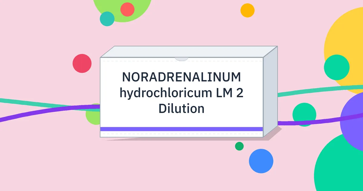 Symbolbild: Packung mit der Aufschrift NORADRENALINUM hydrochloricum LM 2 Dilution (PZN 13619936) – Verfügbarkeit und Bezug in Apotheken in Frankfurt am Main