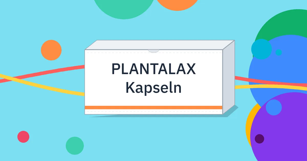 Symbolbild: Packung mit der Aufschrift PLANTALAX Kapseln (PZN 12724602) – Verfügbarkeit und Bezug in Apotheken in Frankfurt am Main