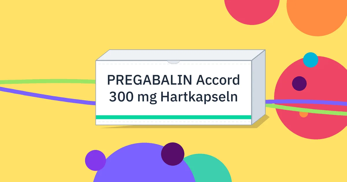Symbolbild: Packung mit der Aufschrift PREGABALIN Accord 300 mg Hartkapseln (PZN 19266806) – Verfügbarkeit und Bezug in Apotheken in Frankfurt am Main