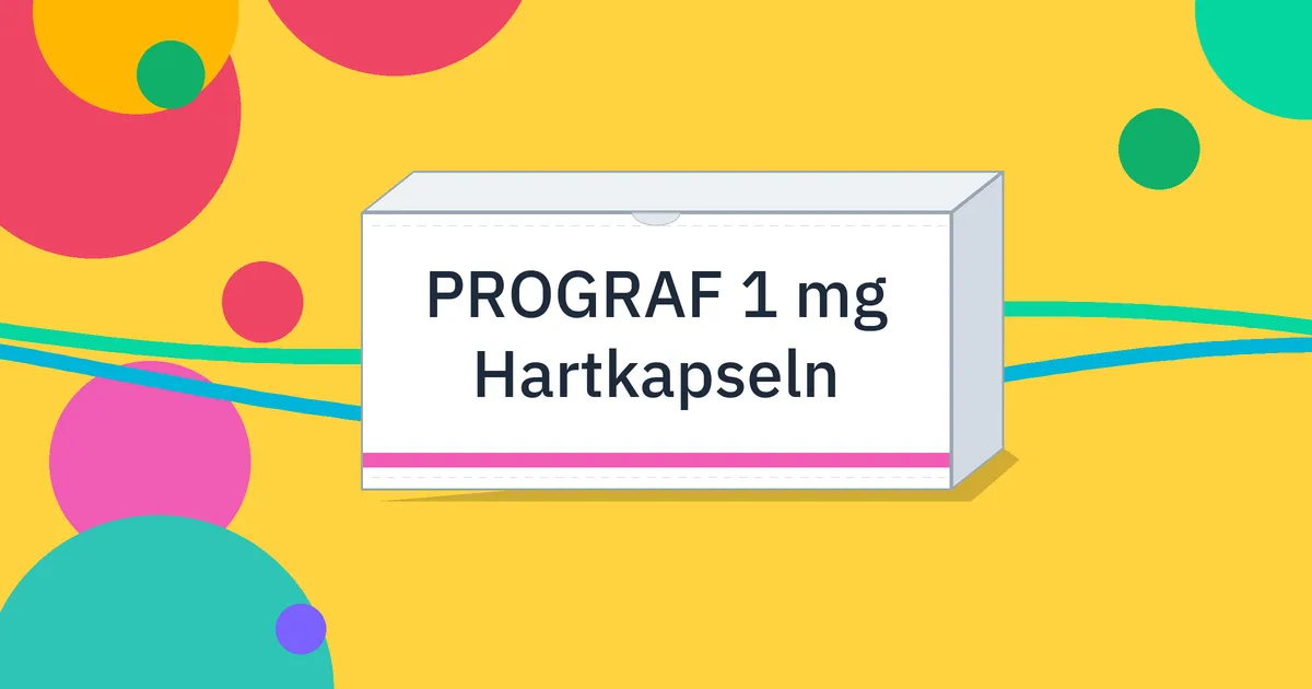Symbolbild: Packung mit der Aufschrift PROGRAF 1 mg Hartkapseln (PZN 01511889) – Verfügbarkeit und Bezug in Apotheken in Frankfurt am Main