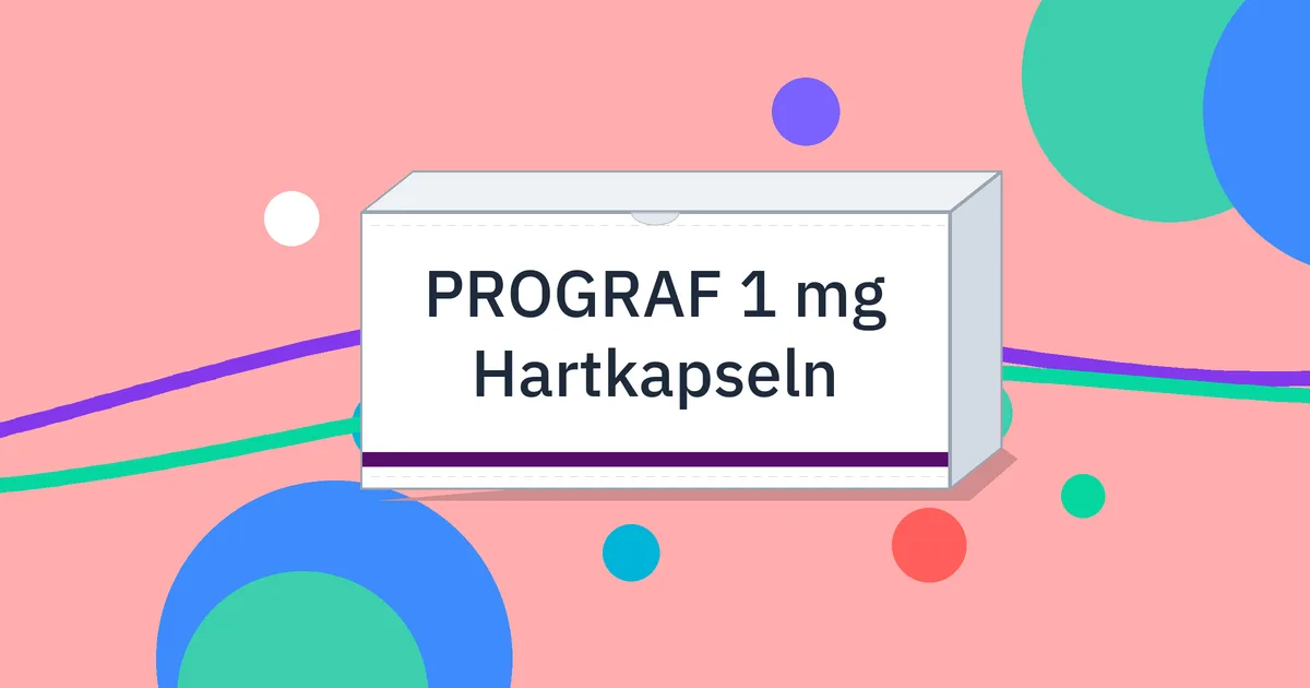 Symbolbild: Packung mit der Aufschrift PROGRAF 1 mg Hartkapseln (PZN 15569378) – Verfügbarkeit und Bezug in Apotheken in Frankfurt am Main