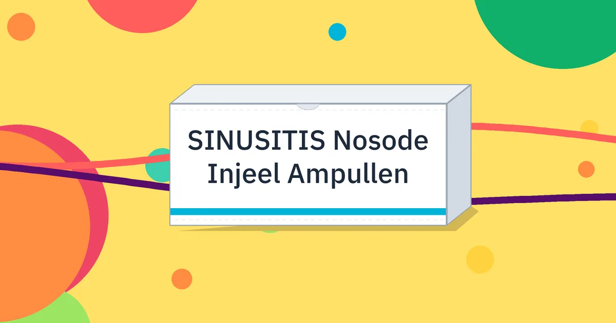 Symbolbild: Packung mit der Aufschrift SINUSITIS Nosode Injeel Ampullen (PZN 00939875) – Verfügbarkeit und Bezug in Apotheken in Frankfurt am Main