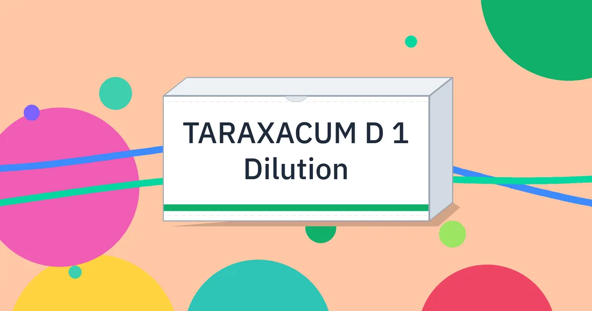 Symbolbild: Packung mit der Aufschrift TARAXACUM D 1 Dilution (PZN 02107245) – Verfügbarkeit und Bezug in Apotheken in Frankfurt am Main