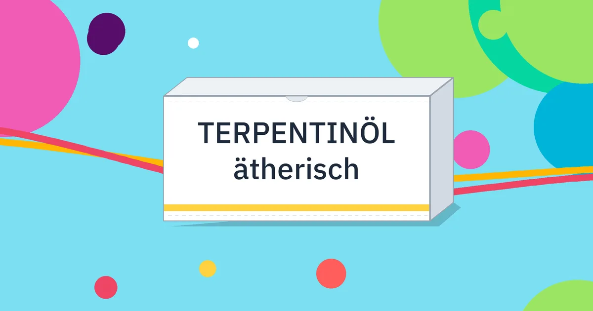 Symbolbild: Packung mit der Aufschrift TERPENTINÖL ätherisch (PZN 15236599) – Verfügbarkeit und Bezug in Apotheken in Frankfurt am Main