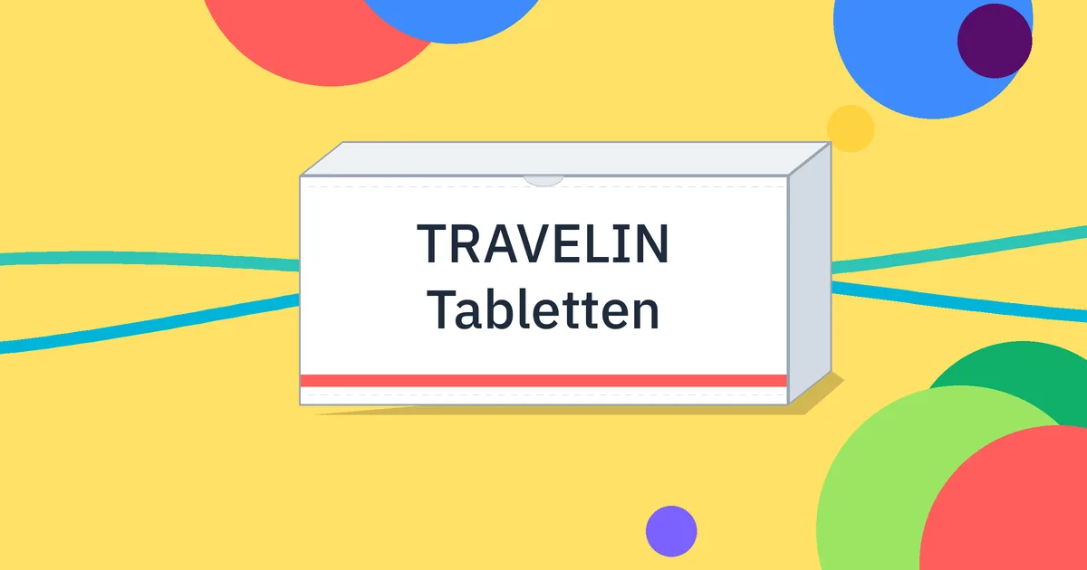 Symbolbild: Packung mit der Aufschrift TRAVELIN Tabletten (PZN 17587305) – Verfügbarkeit und Bezug in Apotheken in Frankfurt am Main