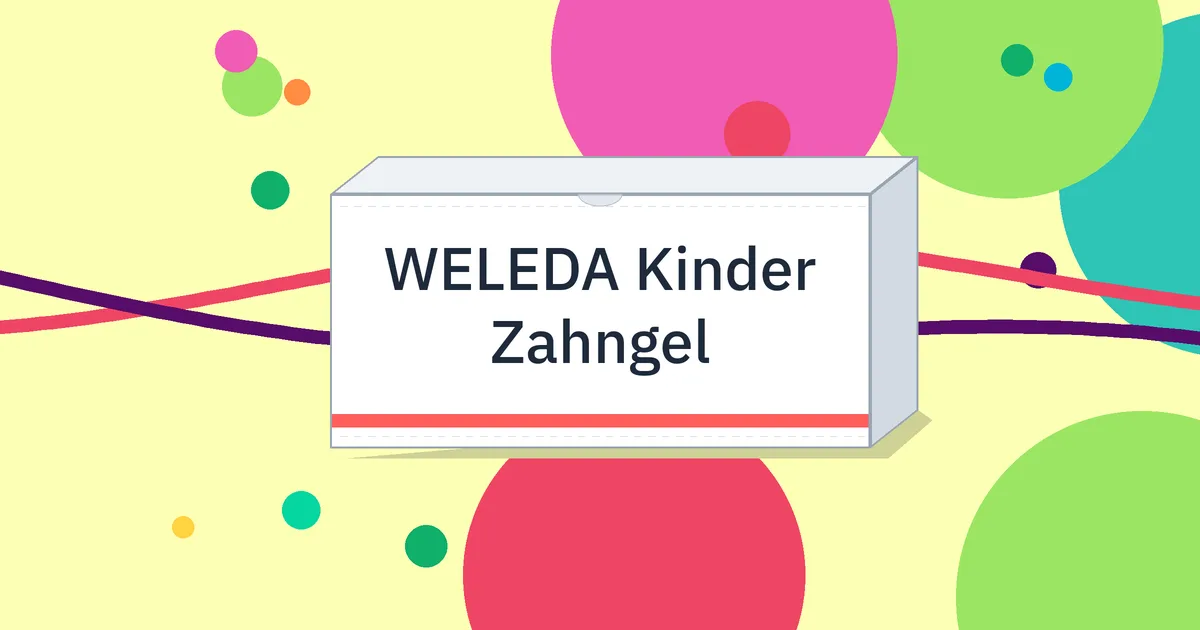 Symbolbild: Packung mit der Aufschrift WELEDA Kinder Zahngel (PZN 00506515) – Verfügbarkeit und Bezug in Apotheken in Frankfurt am Main