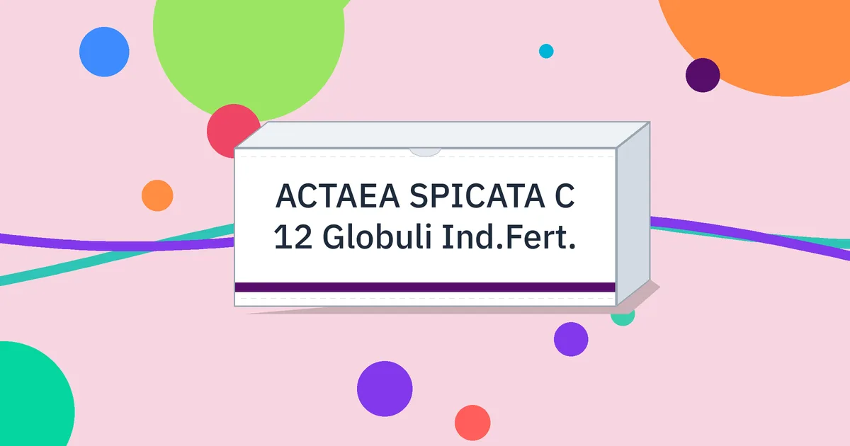 Symbolbild: Packung mit der Aufschrift ACTAEA SPICATA C 12 Globuli Ind.Fert. (PZN 17677445) – Verfügbarkeit und Bezug in Apotheken in Frankfurt am Main