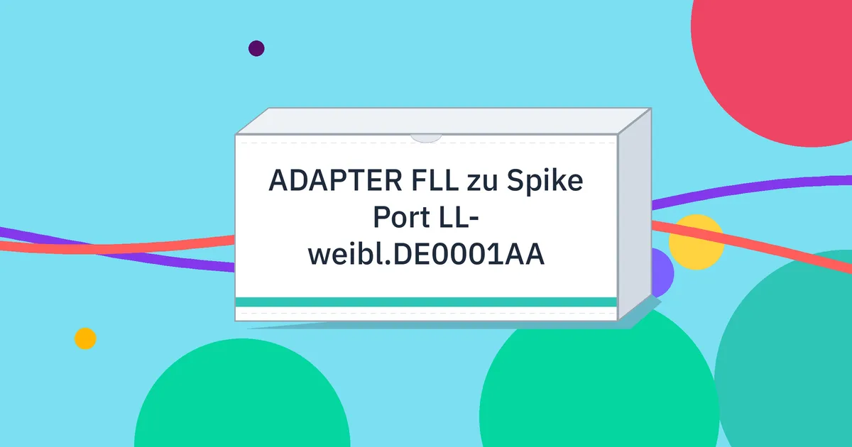 Symbolbild: Packung mit der Aufschrift ADAPTER FLL zu Spike Port LL-weibl.DE0001AA (PZN 16829189) – Verfügbarkeit und Bezug in Apotheken in Frankfurt am Main