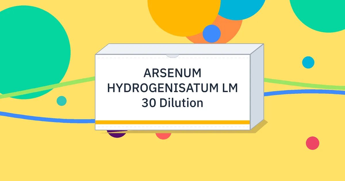 Symbolbild: Packung mit der Aufschrift ARSENUM HYDROGENISATUM LM 30 Dilution (PZN 12778667) – Verfügbarkeit und Bezug in Apotheken in Frankfurt am Main
