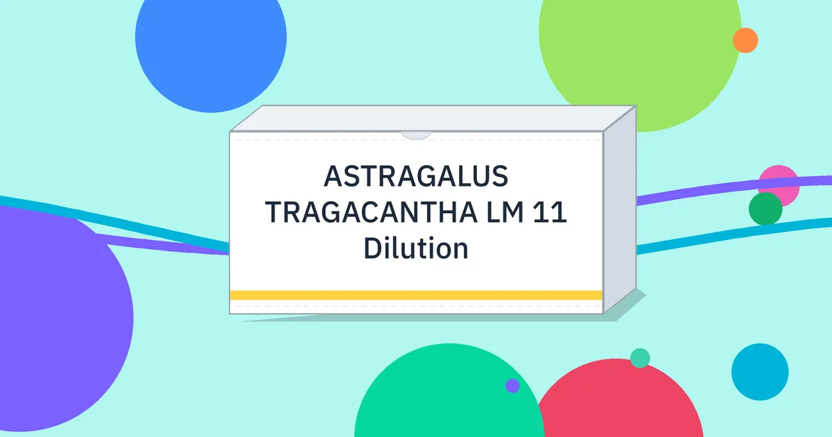 Symbolbild: Packung mit der Aufschrift ASTRAGALUS TRAGACANTHA LM 11 Dilution (PZN 13404839) – Verfügbarkeit und Bezug in Apotheken in Frankfurt am Main