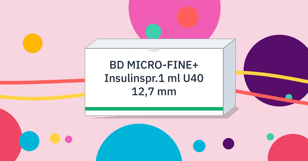 Symbolbild: Packung mit der Aufschrift BD MICRO-FINE+ Insulinspr.1 ml U40 12,7 mm (PZN 19920789) – Verfügbarkeit und Bezug in Apotheken in Frankfurt am Main