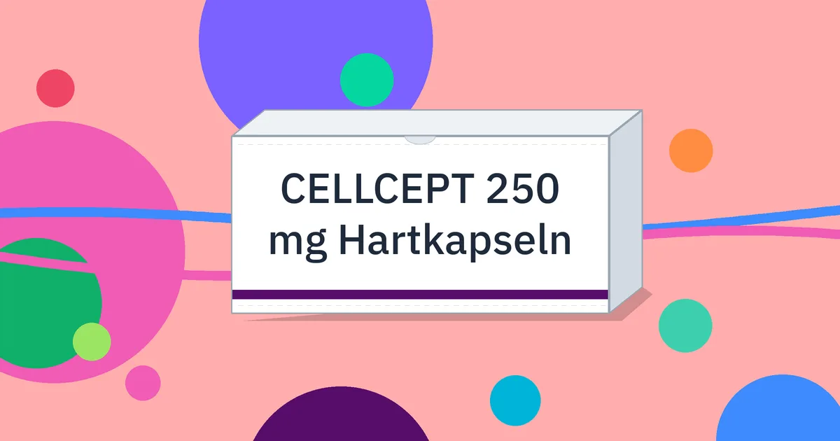 Symbolbild: Packung mit der Aufschrift CELLCEPT 250 mg Hartkapseln (PZN 10044553) – Verfügbarkeit und Bezug in Apotheken in Frankfurt am Main