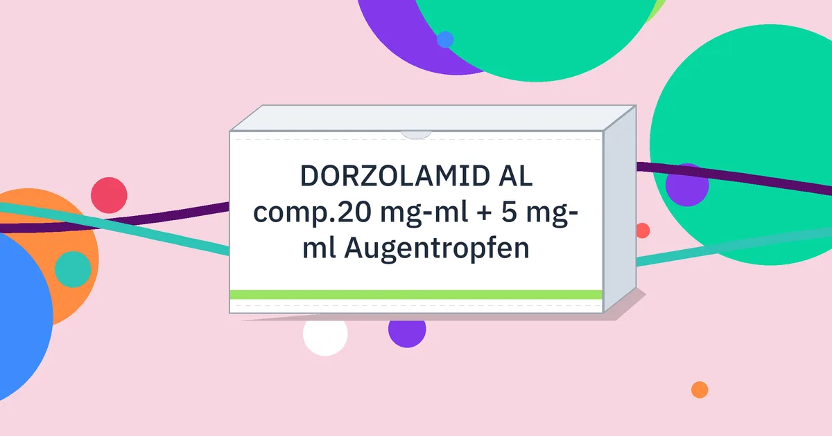 Symbolbild: Packung mit der Aufschrift DORZOLAMID AL comp.20 mg-ml + 5 mg-ml Augentropfen (PZN 18083593) – Verfügbarkeit und Bezug in Apotheken in Frankfurt am Main