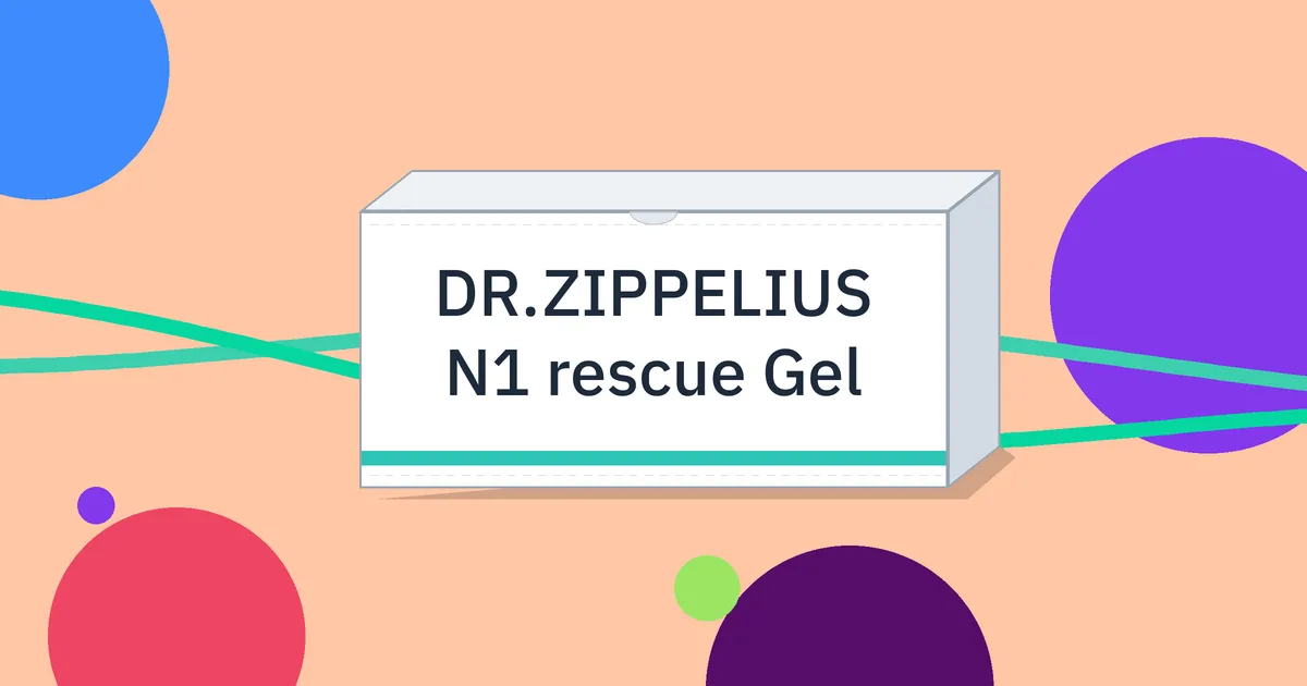 Symbolbild: Packung mit der Aufschrift DR.ZIPPELIUS N1 rescue Gel (PZN 09153685) – Verfügbarkeit und Bezug in Apotheken in Frankfurt am Main