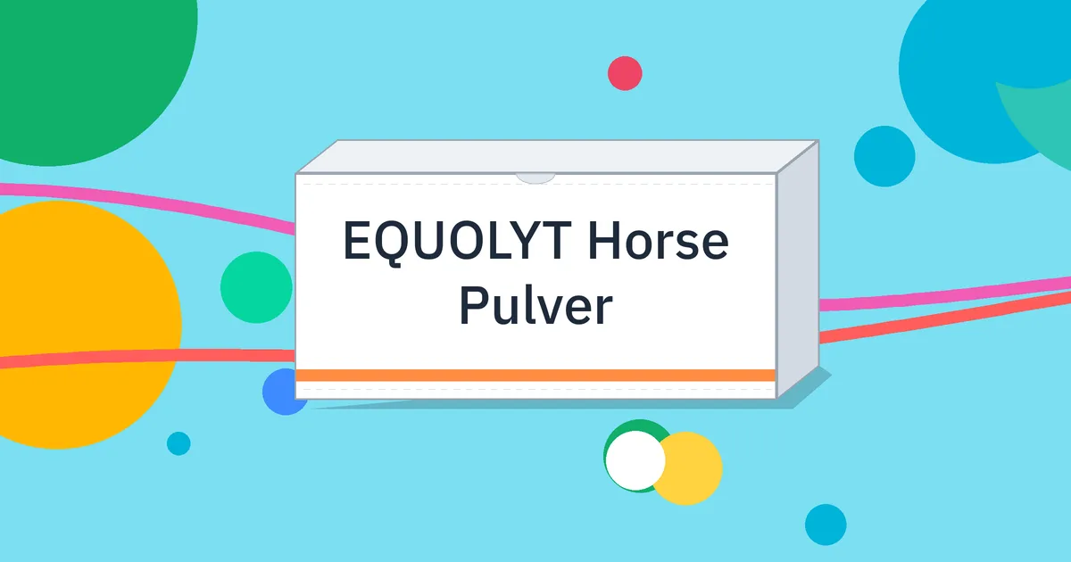 Symbolbild: Packung mit der Aufschrift EQUOLYT Horse Pulver (PZN 00503830) – Verfügbarkeit und Bezug in Apotheken in Frankfurt am Main