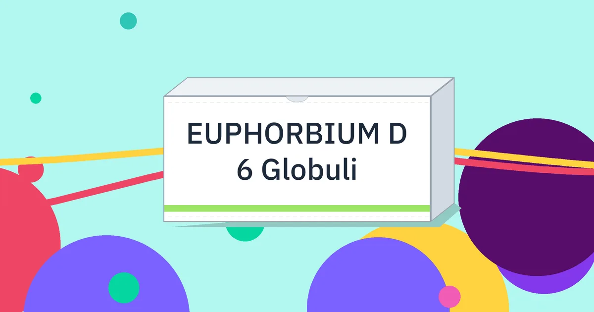 Symbolbild: Packung mit der Aufschrift EUPHORBIUM D 6 Globuli (PZN 00908461) – Verfügbarkeit und Bezug in Apotheken in Frankfurt am Main