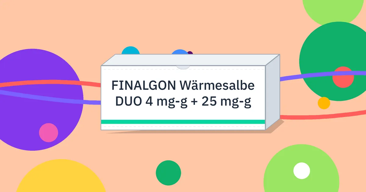 Symbolbild: Packung mit der Aufschrift FINALGON Wärmesalbe DUO 4 mg-g + 25 mg-g (PZN 13868823) – Verfügbarkeit und Bezug in Apotheken in Frankfurt am Main