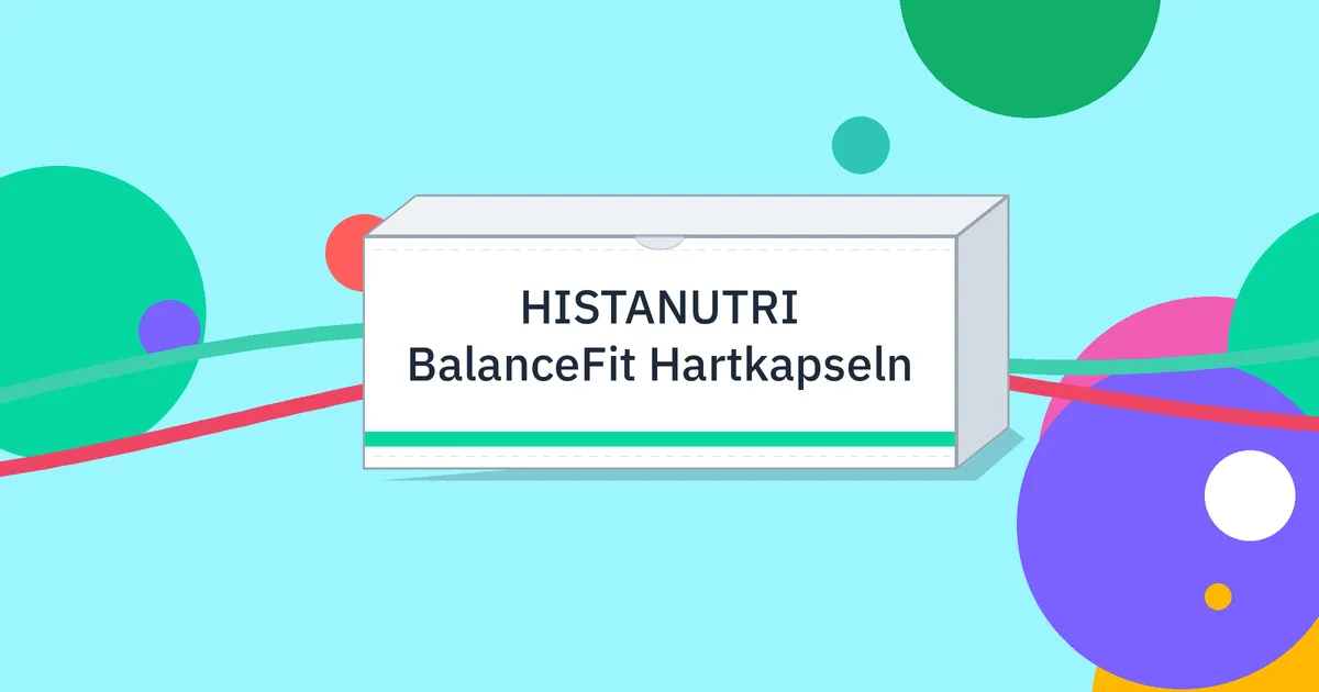 Symbolbild: Packung mit der Aufschrift HISTANUTRI BalanceFit Hartkapseln (PZN 18405602) – Verfügbarkeit und Bezug in Apotheken in Frankfurt am Main