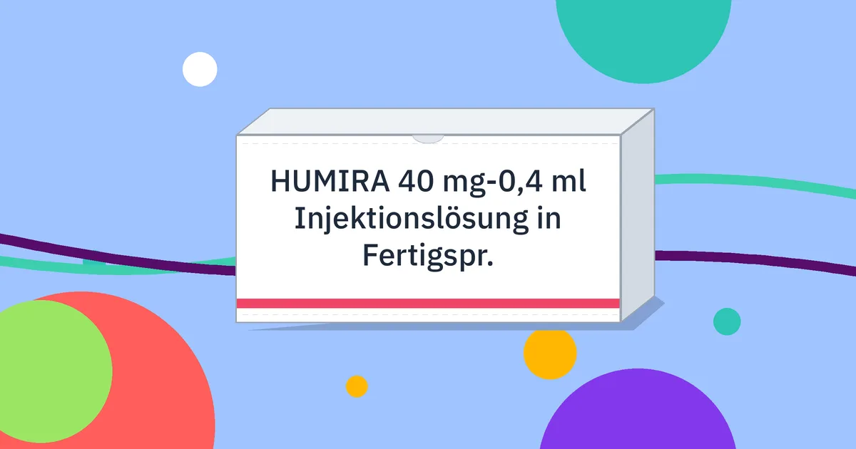 Symbolbild: Packung mit der Aufschrift HUMIRA 40 mg-0,4 ml Injektionslösung in Fertigspr. (PZN 12468412) – Verfügbarkeit und Bezug in Apotheken in Frankfurt am Main