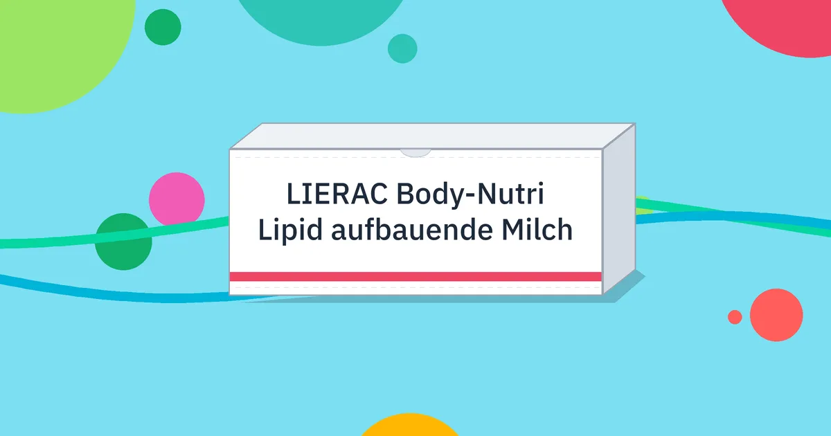 Symbolbild: Packung mit der Aufschrift LIERAC Body-Nutri Lipid aufbauende Milch (PZN 14005751) – Verfügbarkeit und Bezug in Apotheken in Frankfurt am Main