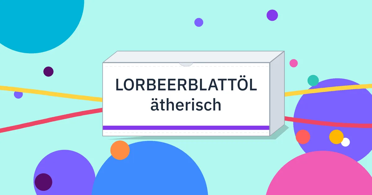Symbolbild: Packung mit der Aufschrift LORBEERBLATTÖL ätherisch (PZN 15294993) – Verfügbarkeit und Bezug in Apotheken in Frankfurt am Main