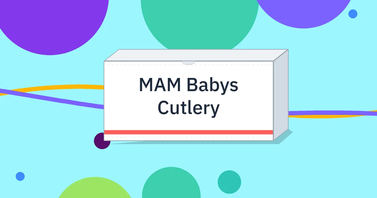 Symbolbild: Packung mit der Aufschrift MAM Babys Cutlery (PZN 06175203) – Verfügbarkeit und Bezug in Apotheken in Frankfurt am Main