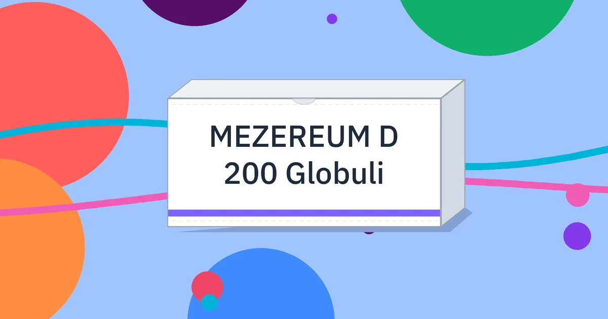 Symbolbild: Packung mit der Aufschrift MEZEREUM D 200 Globuli (PZN 07458334) – Verfügbarkeit und Bezug in Apotheken in Frankfurt am Main