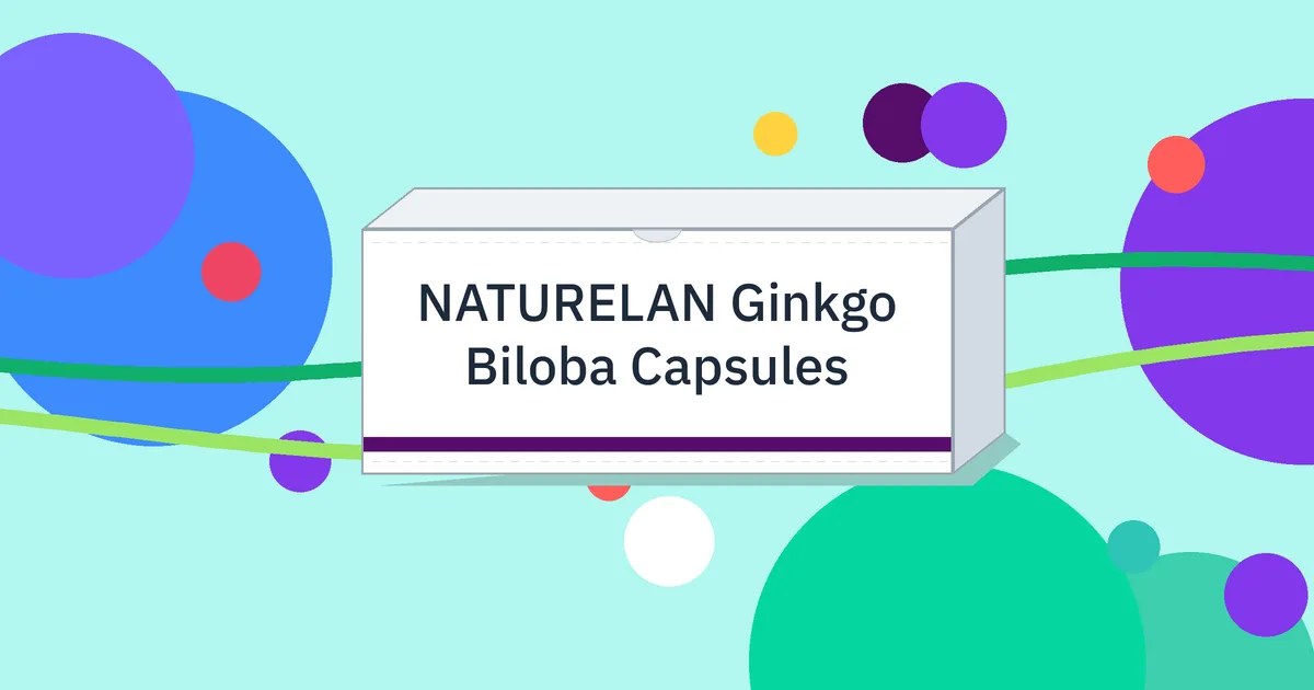Symbolbild: Packung mit der Aufschrift NATURELAN Ginkgo Biloba Capsules (PZN 20103819) – Verfügbarkeit und Bezug in Apotheken in Frankfurt am Main