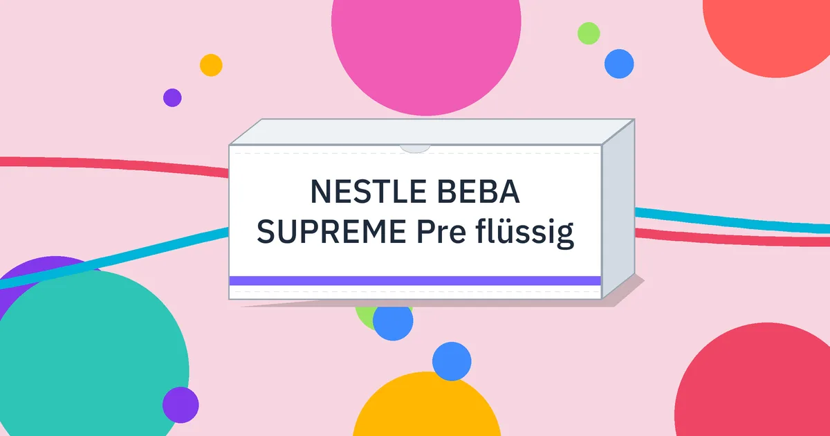 Symbolbild: Packung mit der Aufschrift NESTLE BEBA SUPREME Pre flüssig (PZN 14160635) – Verfügbarkeit und Bezug in Apotheken in Frankfurt am Main