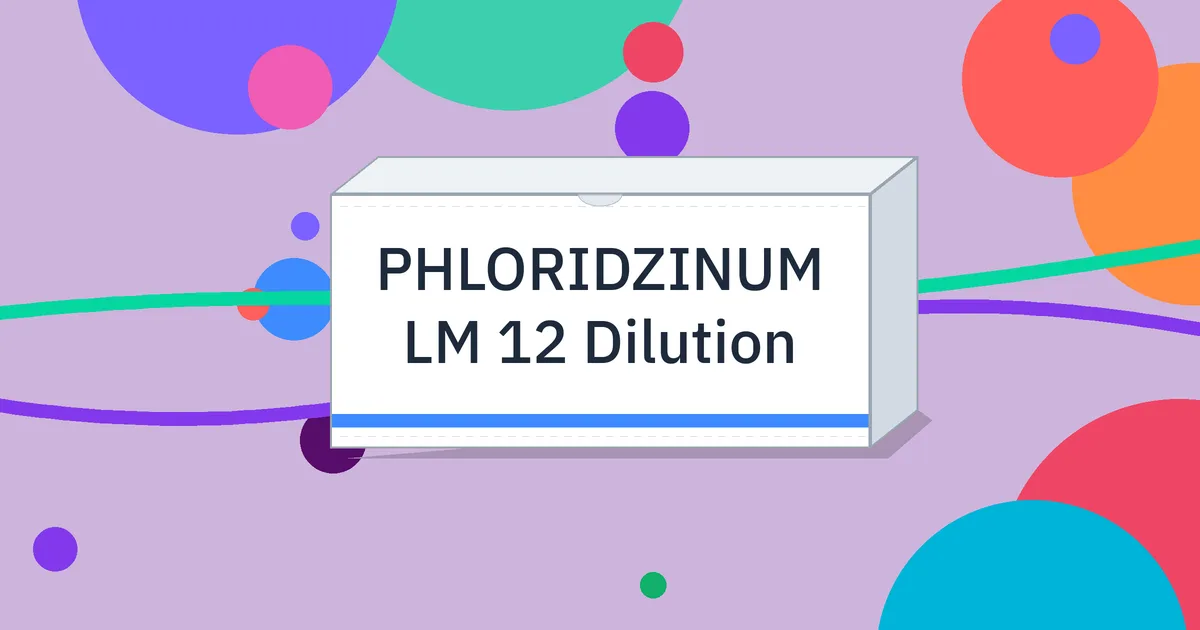 Symbolbild: Packung mit der Aufschrift PHLORIDZINUM LM 12 Dilution (PZN 13639258) – Verfügbarkeit und Bezug in Apotheken in Frankfurt am Main