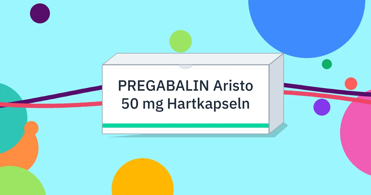 Symbolbild: Packung mit der Aufschrift PREGABALIN Aristo 50 mg Hartkapseln (PZN 10834284) – Verfügbarkeit und Bezug in Apotheken in Frankfurt am Main