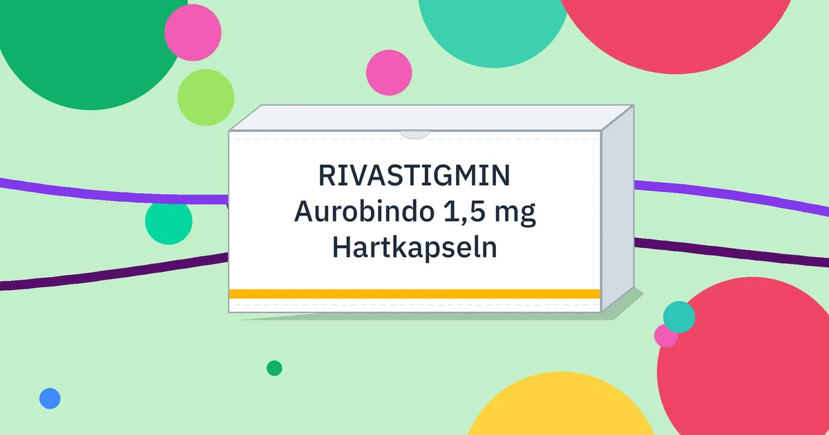 Symbolbild: Packung mit der Aufschrift RIVASTIGMIN Aurobindo 1,5 mg Hartkapseln (PZN 04133755) – Verfügbarkeit und Bezug in Apotheken in Frankfurt am Main