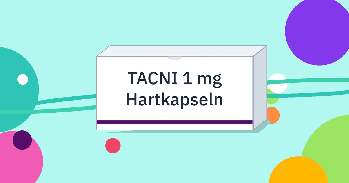 Symbolbild: Packung mit der Aufschrift TACNI 1 mg Hartkapseln (PZN 08875494) – Verfügbarkeit und Bezug in Apotheken in Frankfurt am Main