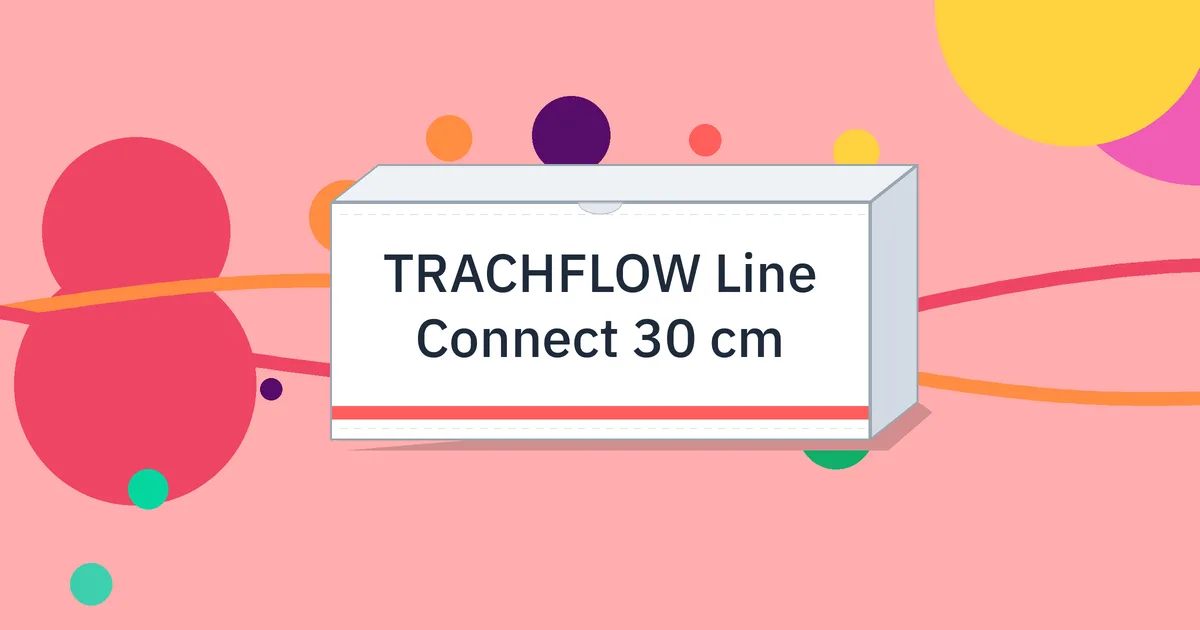 Symbolbild: Packung mit der Aufschrift TRACHFLOW Line Connect 30 cm (PZN 16006312) – Verfügbarkeit und Bezug in Apotheken in Frankfurt am Main