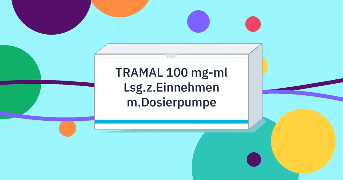 Symbolbild: Packung mit der Aufschrift TRAMAL 100 mg-ml Lsg.z.Einnehmen m.Dosierpumpe (PZN 11236148) – Verfügbarkeit und Bezug in Apotheken in Frankfurt am Main