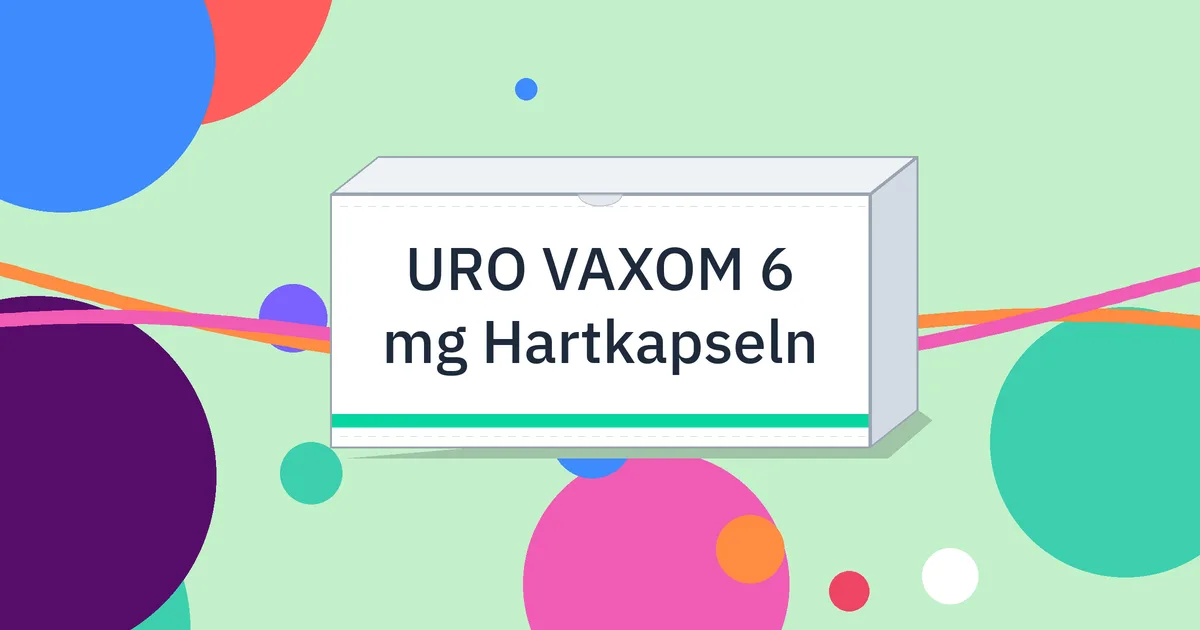 Symbolbild: Packung mit der Aufschrift URO VAXOM 6 mg Hartkapseln (PZN 17184889) – Verfügbarkeit und Bezug in Apotheken in Frankfurt am Main