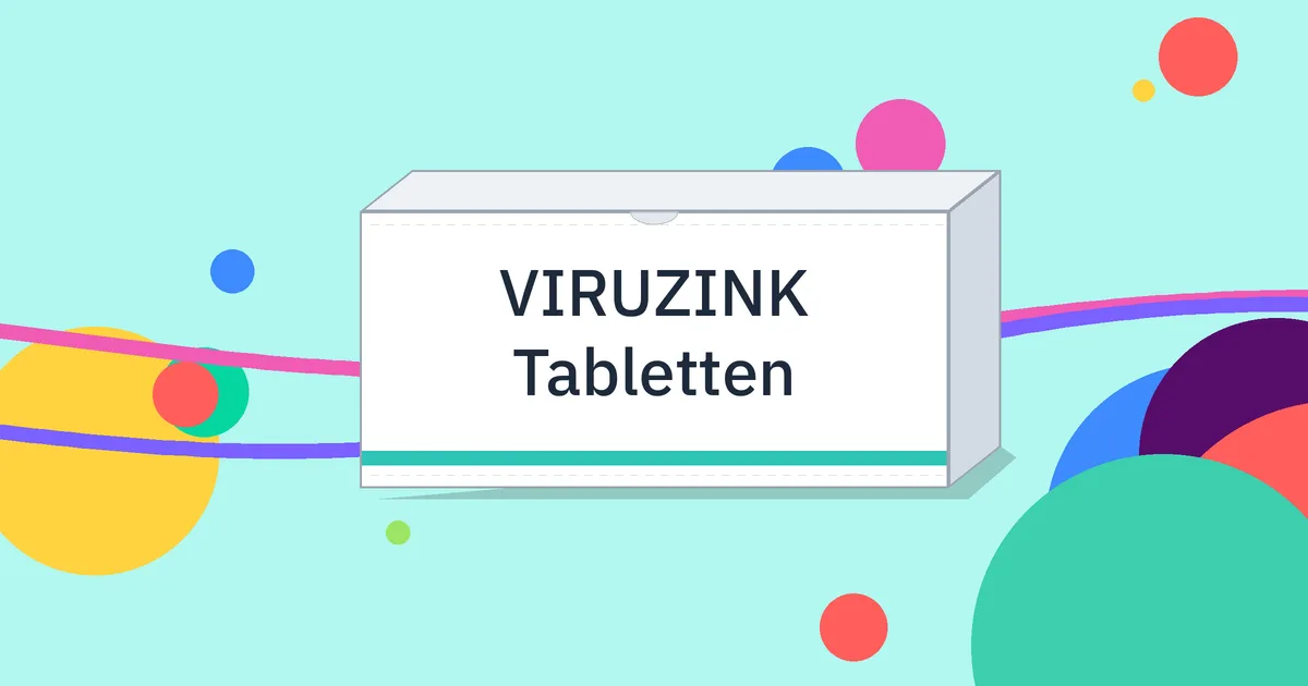 Symbolbild: Packung mit der Aufschrift VIRUZINK Tabletten (PZN 12442660) – Verfügbarkeit und Bezug in Apotheken in Frankfurt am Main