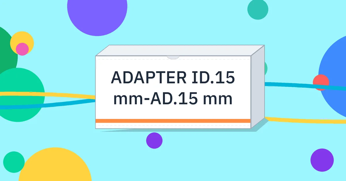 Symbolbild: Packung mit der Aufschrift ADAPTER ID.15 mm-AD.15 mm (PZN 17431980) – Verfügbarkeit und Bezug in Apotheken in Frankfurt am Main