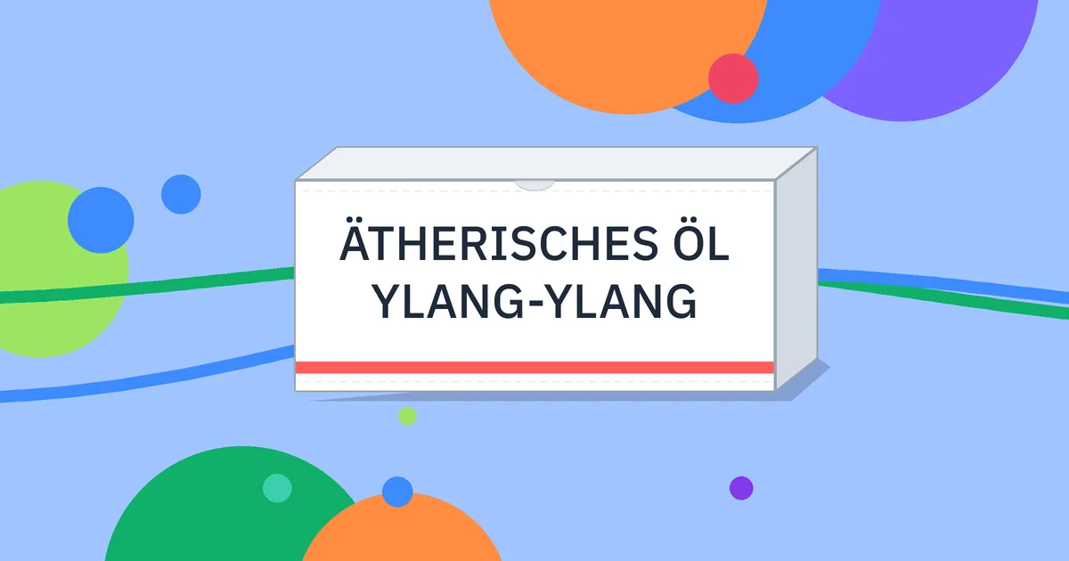 Symbolbild: Packung mit der Aufschrift ÄTHERISCHES ÖL YLANG-YLANG (PZN 20027113) – Verfügbarkeit und Bezug in Apotheken in Frankfurt am Main
