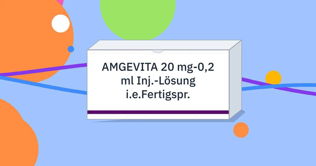 Symbolbild: Packung mit der Aufschrift AMGEVITA 20 mg-0,2 ml Inj.-Lösung i.e.Fertigspr. (PZN 18881834) – Verfügbarkeit und Bezug in Apotheken in Frankfurt am Main