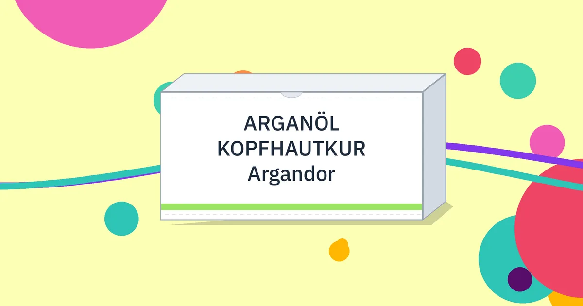 Symbolbild: Packung mit der Aufschrift ARGANÖL KOPFHAUTKUR Argandor (PZN 11190759) – Verfügbarkeit und Bezug in Apotheken in Frankfurt am Main