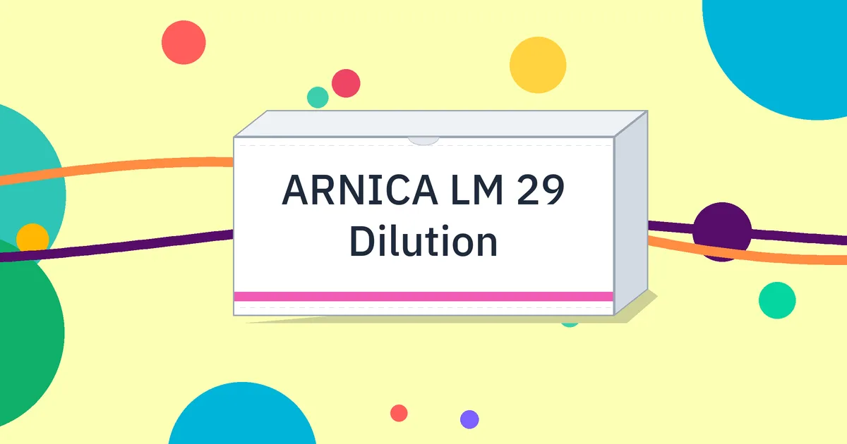 Symbolbild: Packung mit der Aufschrift ARNICA LM 29 Dilution (PZN 12770654) – Verfügbarkeit und Bezug in Apotheken in Frankfurt am Main