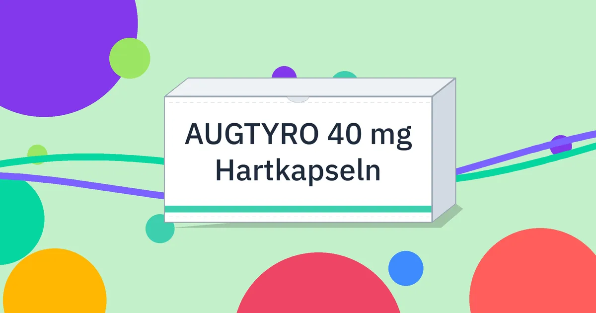 Symbolbild: Packung mit der Aufschrift AUGTYRO 40 mg Hartkapseln (PZN 19236857) – Verfügbarkeit und Bezug in Apotheken in Frankfurt am Main