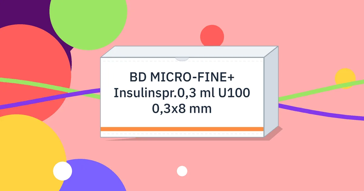 Symbolbild: Packung mit der Aufschrift BD MICRO-FINE+ Insulinspr.0,3 ml U100 0,3x8 mm (PZN 14234701) – Verfügbarkeit und Bezug in Apotheken in Frankfurt am Main